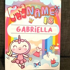 Other | Gabriella Learning How To Write Your Name Book | Poshmark
